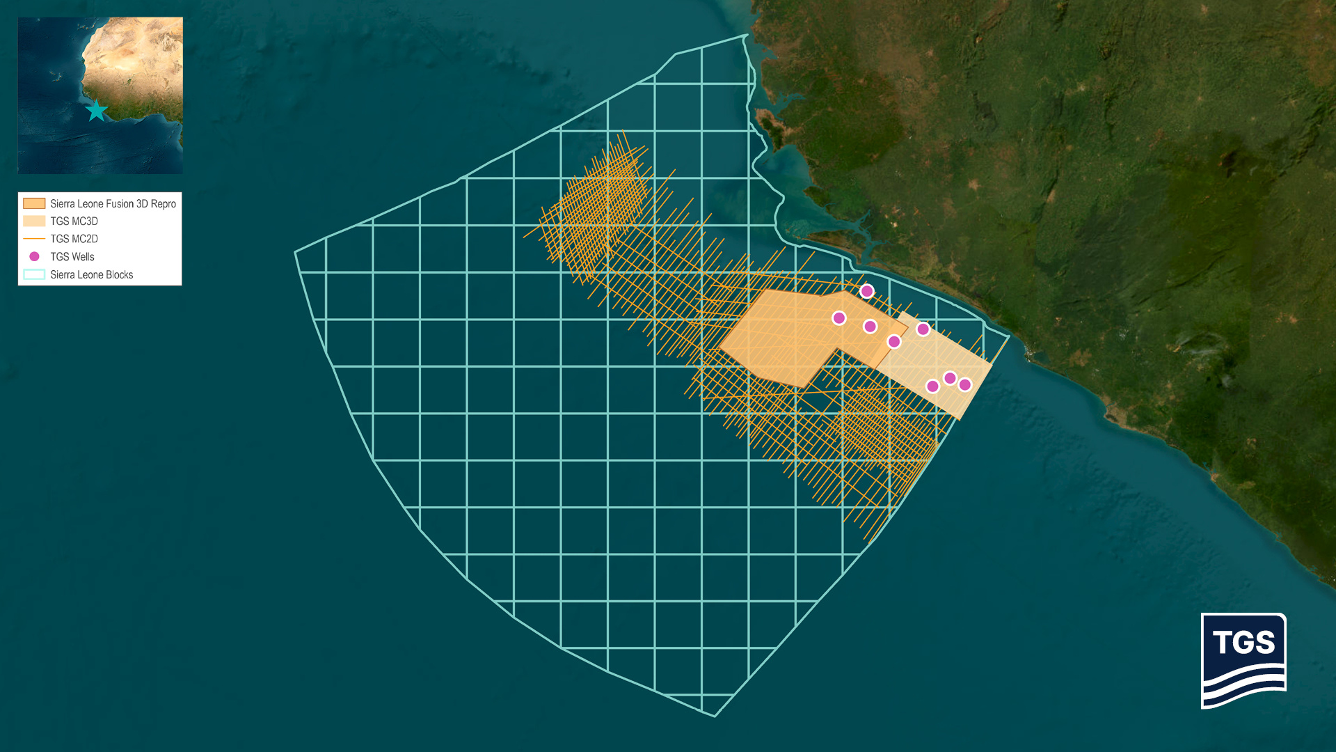 TGS Enhances Fusion 3D Seismic Data to Illuminate Offshore Sierra Leone Exploration Potential